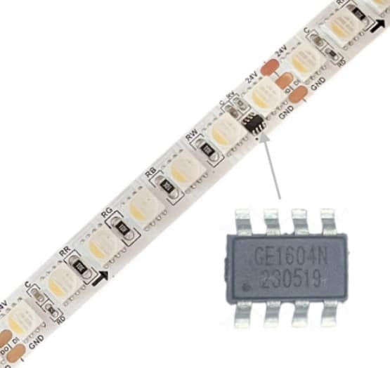 optoLED RGBA 24V Pixel Strip - optoLED